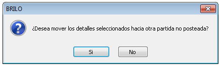 Partidas - Brilo ERP Docs